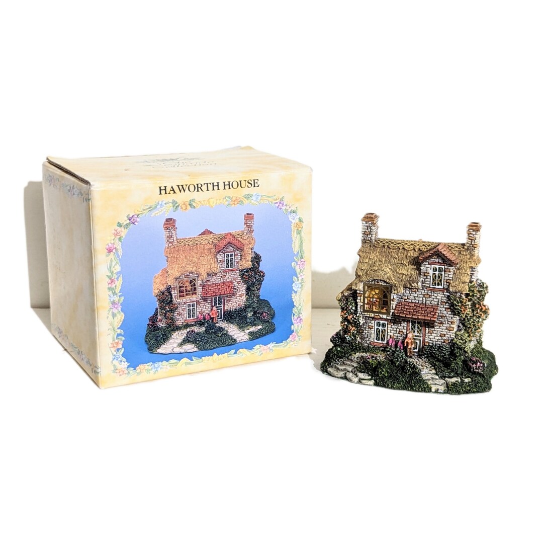 The Leonardo Collection Haworth House Miniature Cottage Vintage ...