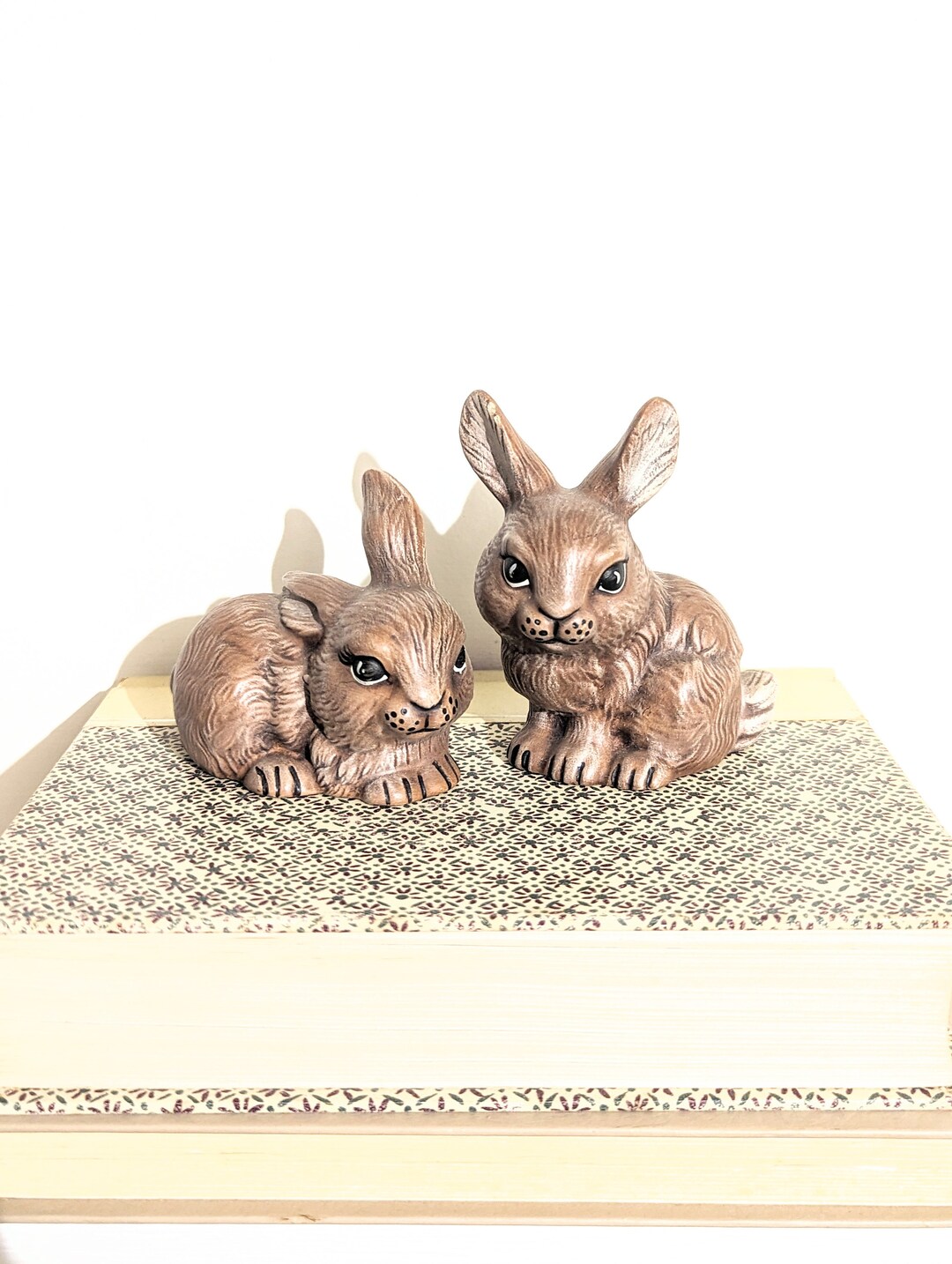 Vintage Rabbit Figurines Ceramic Bunny Figurines Ceramic Rabbit ...