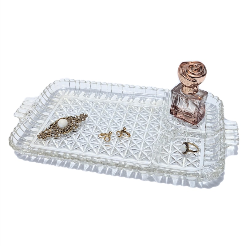 Glass Relish Tray - Etsy