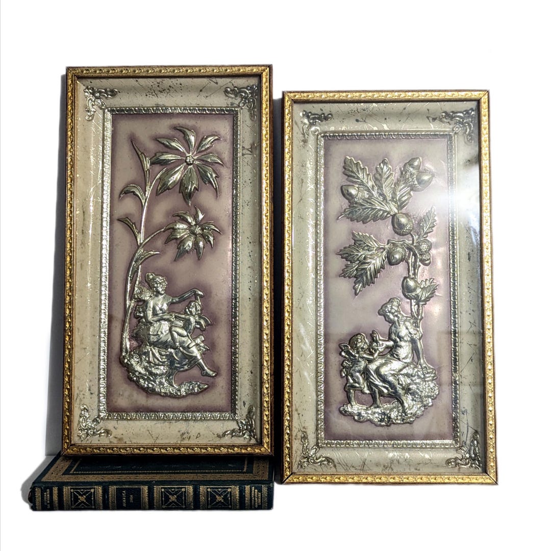 Vintage Metalcraft Winter Wall Decor Goddess Goddesses Fall Wall Decor ...