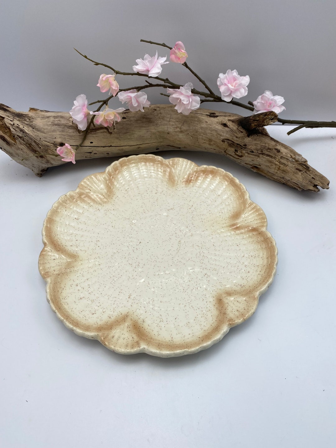 Retro Shell Platter / Vintage Decor / Australian Pottery - Etsy