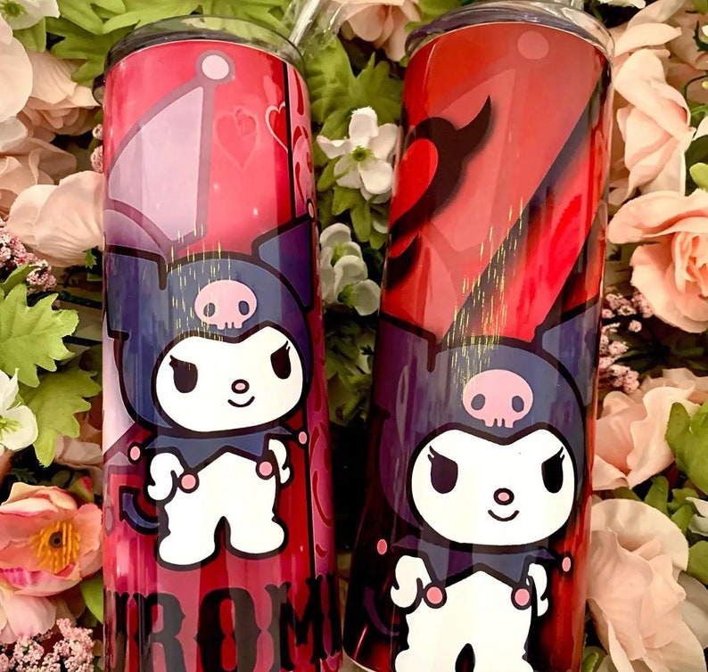 Kawaii Starbucks Sanrio Kuromi and Hello Kitty 20oz Steel - Etsy Israel