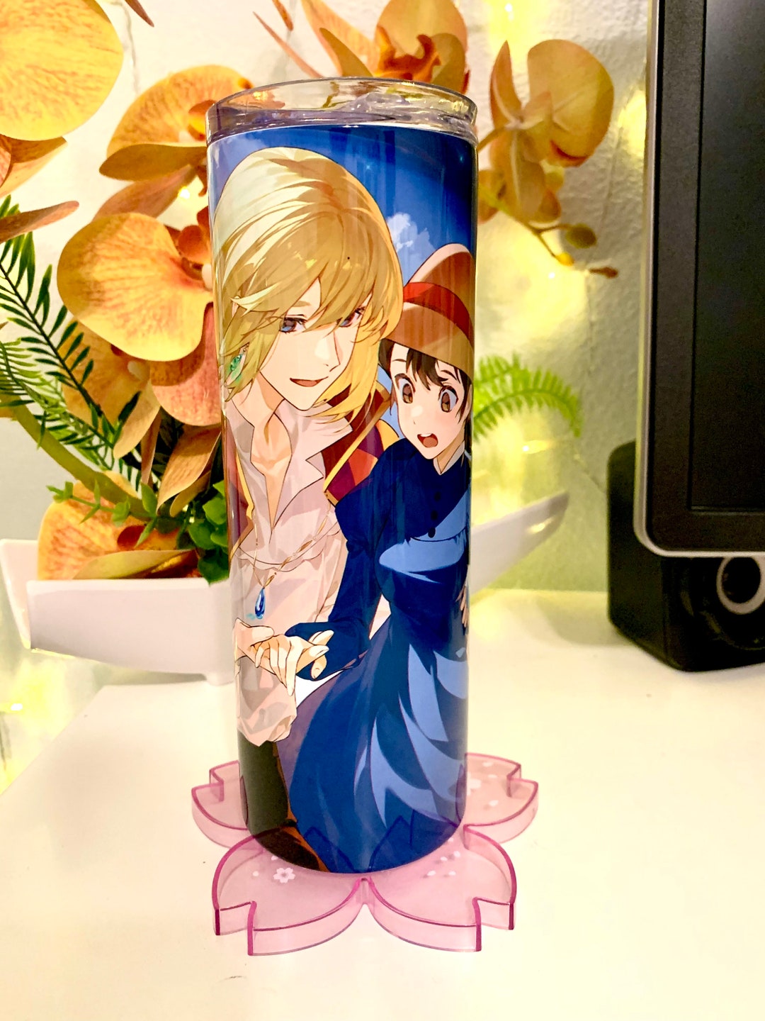 Howl Castle, Anime Cup Glass Can, Tumbler 20oz, Insulated, Hot and Cold ...