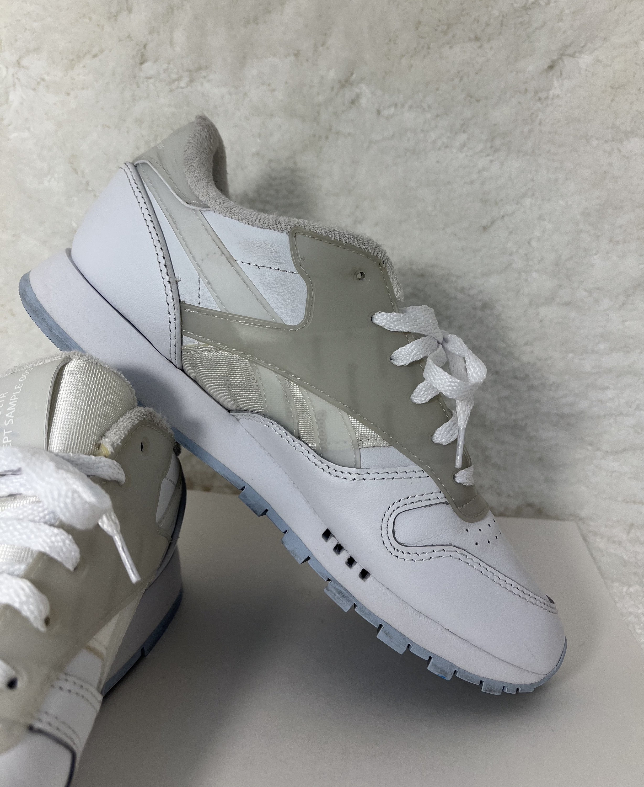 Reebok Classic-90s Vintage, White, Leather, Concept Sample, Rare ...