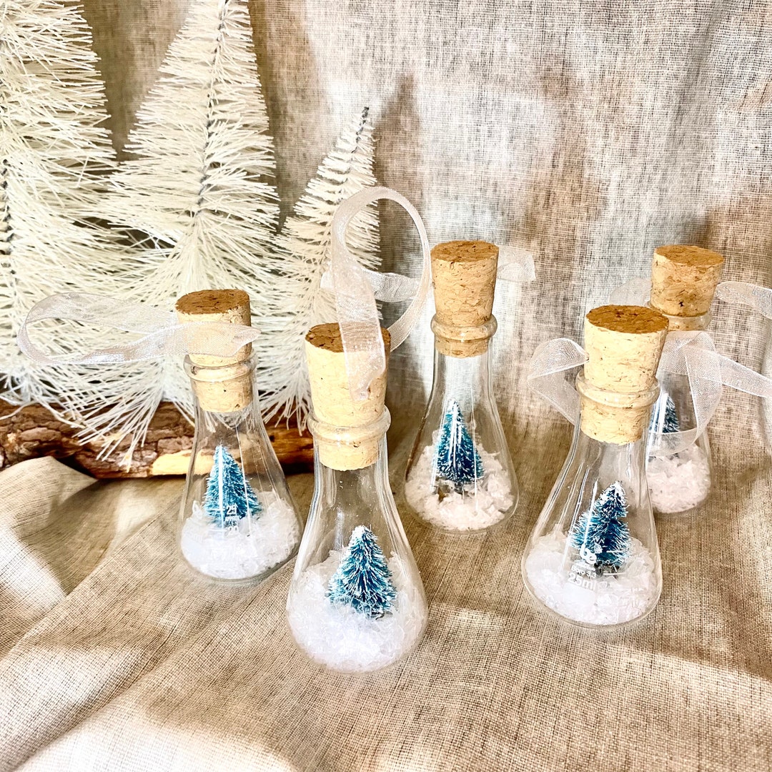 Conical Flask Christmas Tree Bauble Chemistry Biology Gift Christmas ...