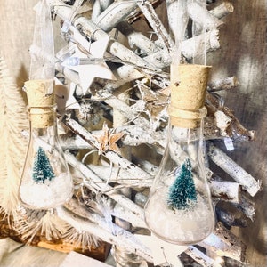 Conical Flask Christmas Tree Bauble Chemistry Biology Gift Christmas ...