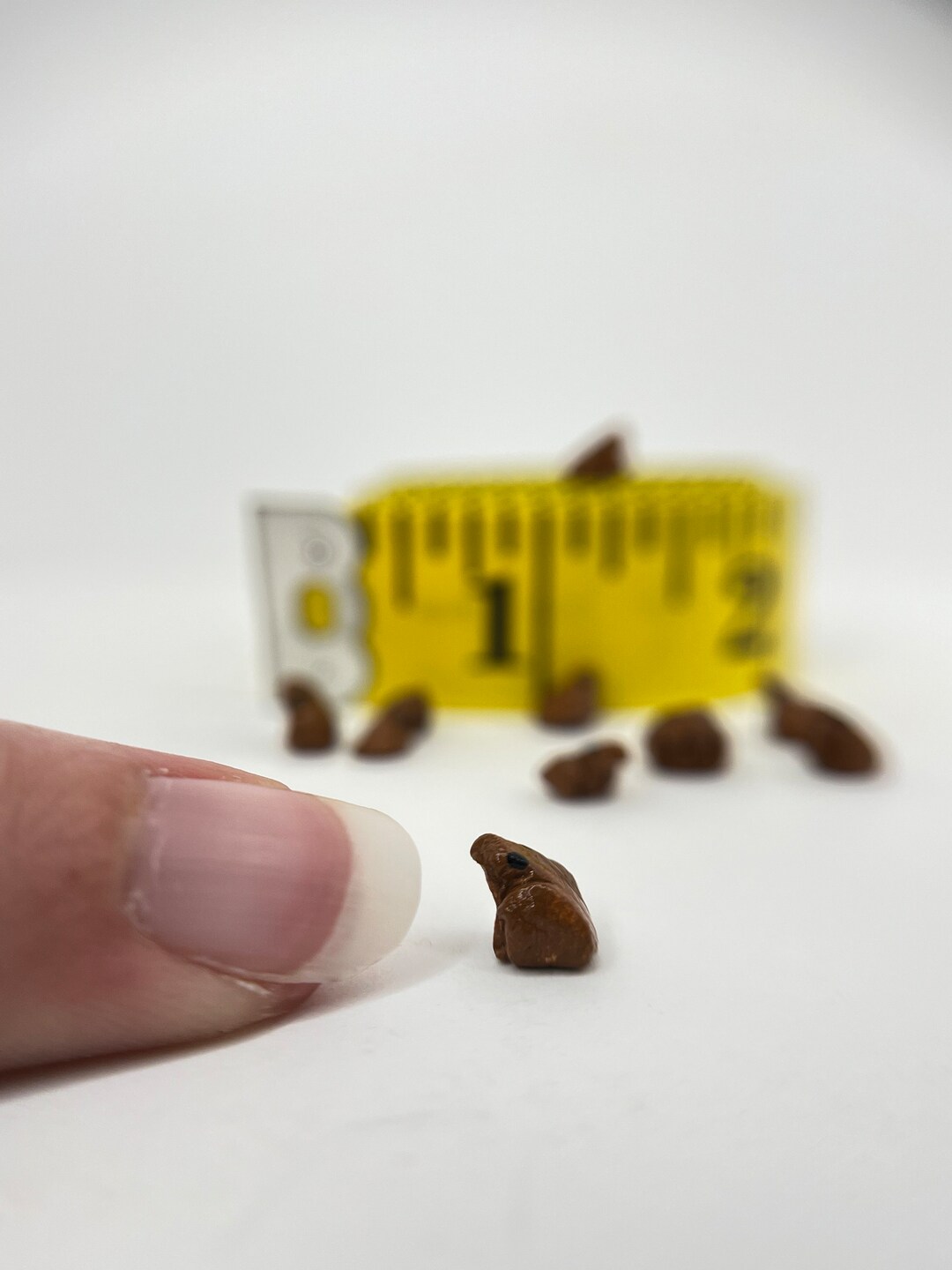 Micro Mini Tiny Toad Figurine - Etsy