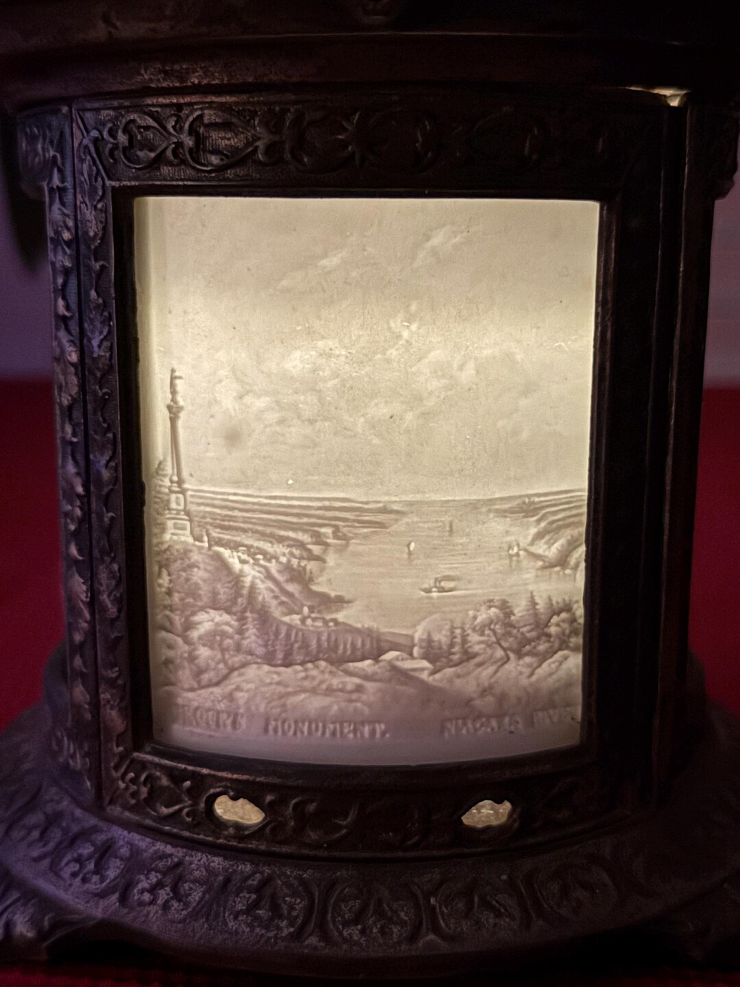 Victorian Lithophane Lantern - Very Rare 1800’s Collectible - Etsy