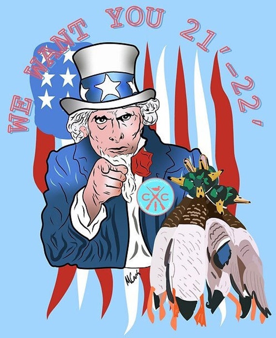 Uncle Sam Mallard Ducks Decal Sticker - Etsy