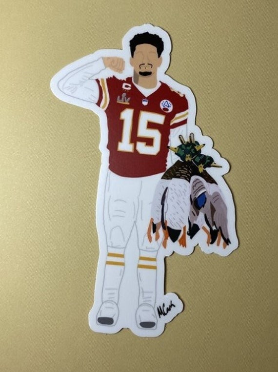 Mahomes Mallard Ducks Decal Sticker - Etsy