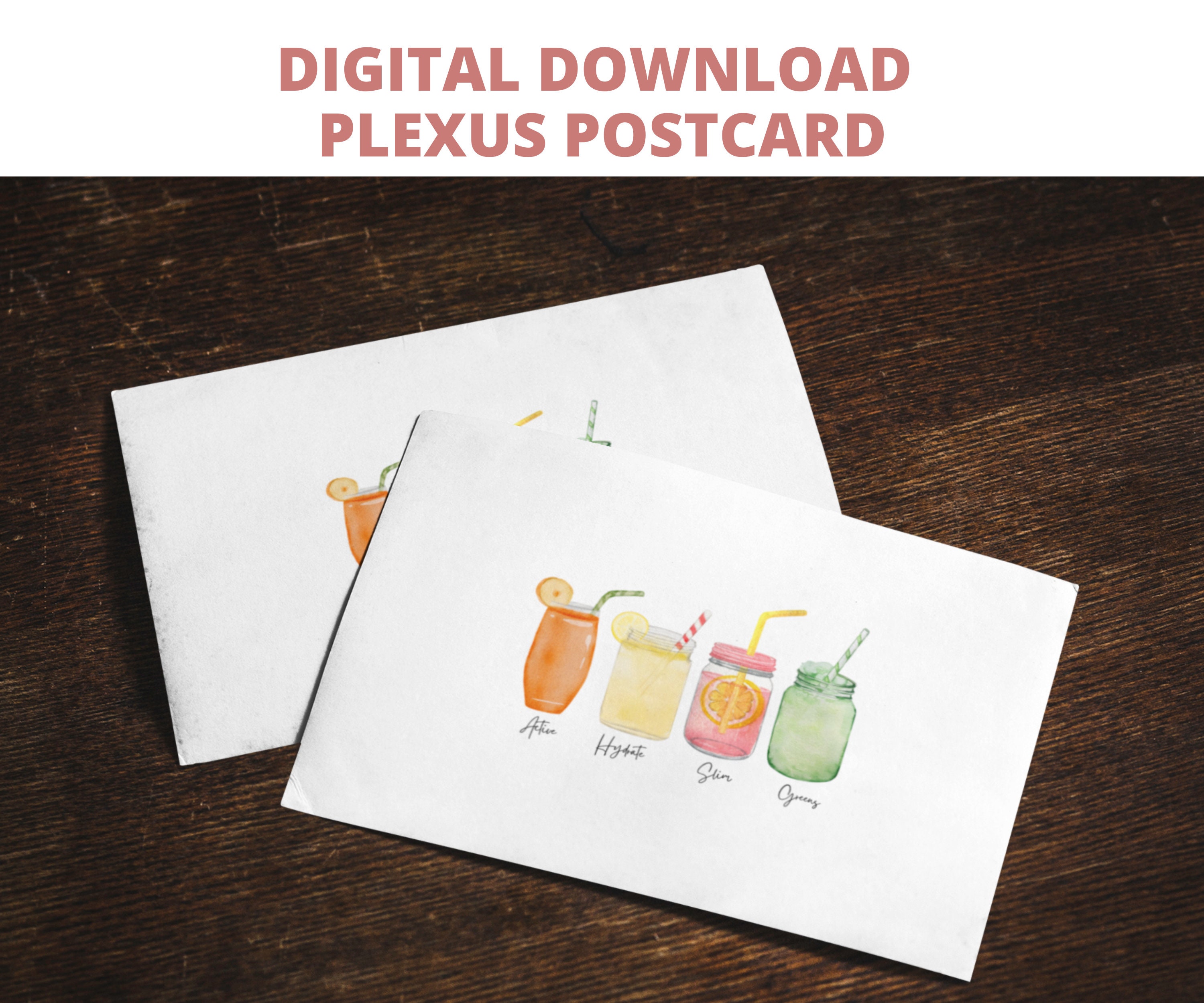 DIGITAL DOWNLOAD Plexus Postcard, Plexus Swag - Etsy
