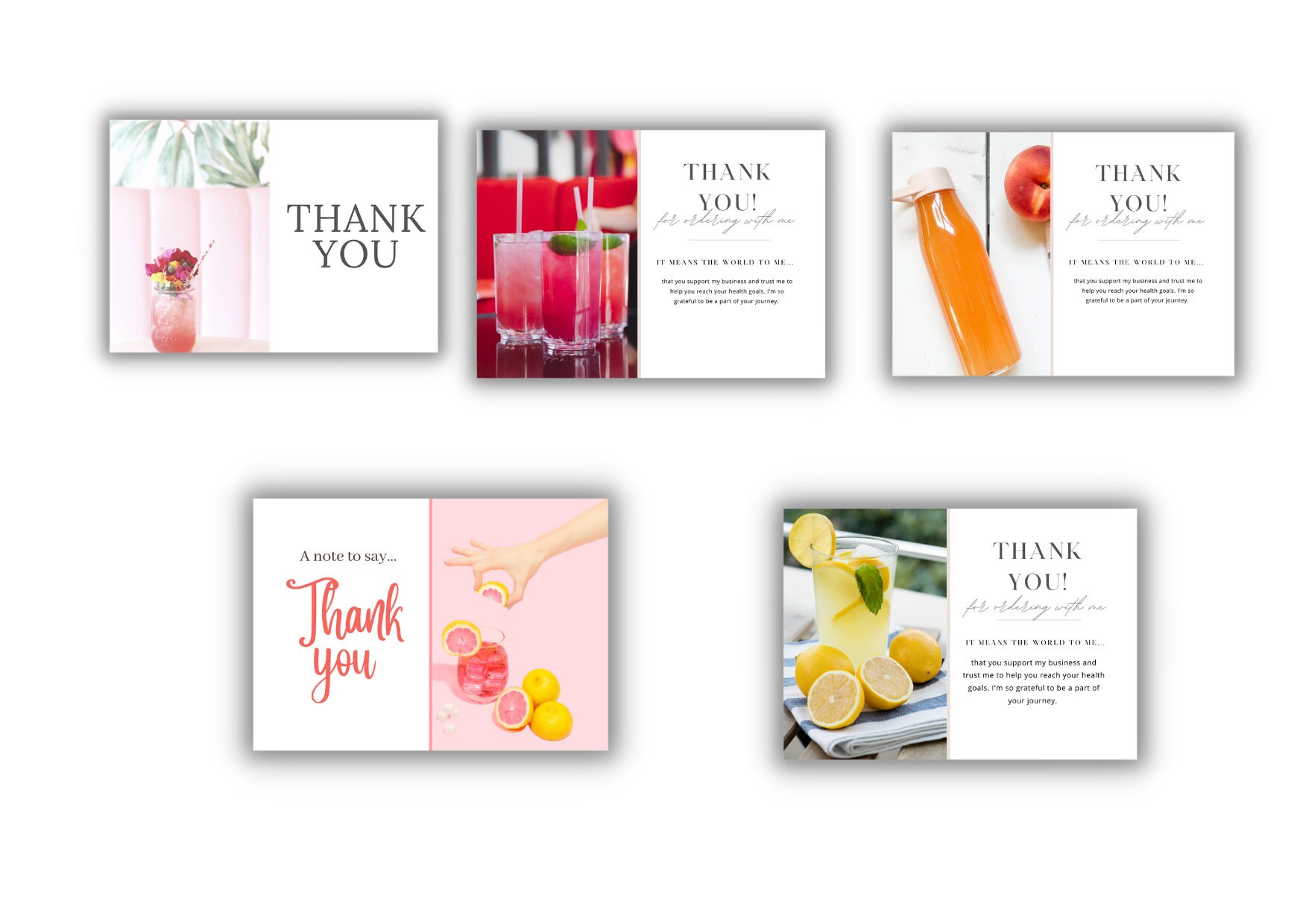 Plexus Thank You Notes: Photo Notes - Etsy