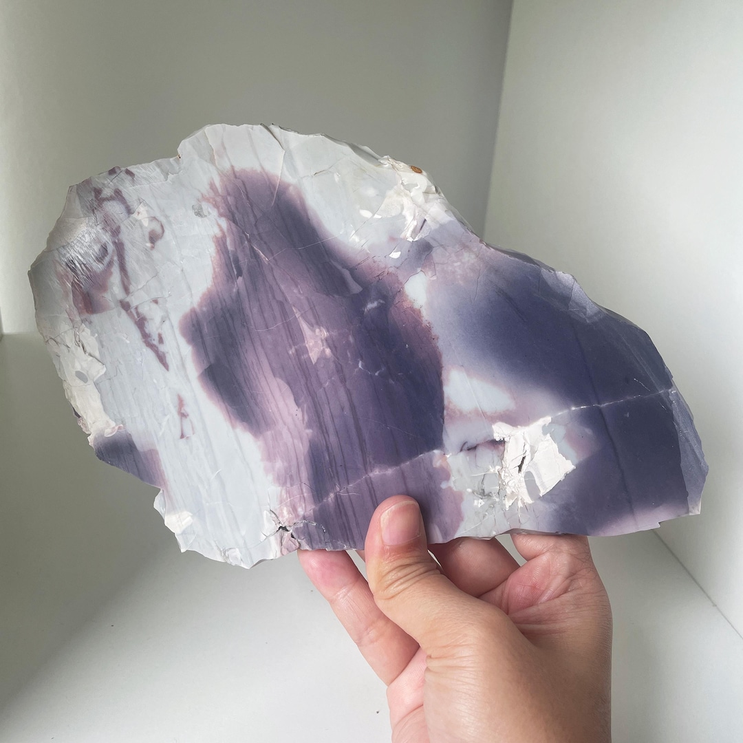 Hyacinth Jasper Slab From Utah Purple Pink Brecciated Tiffany Stone - Etsy