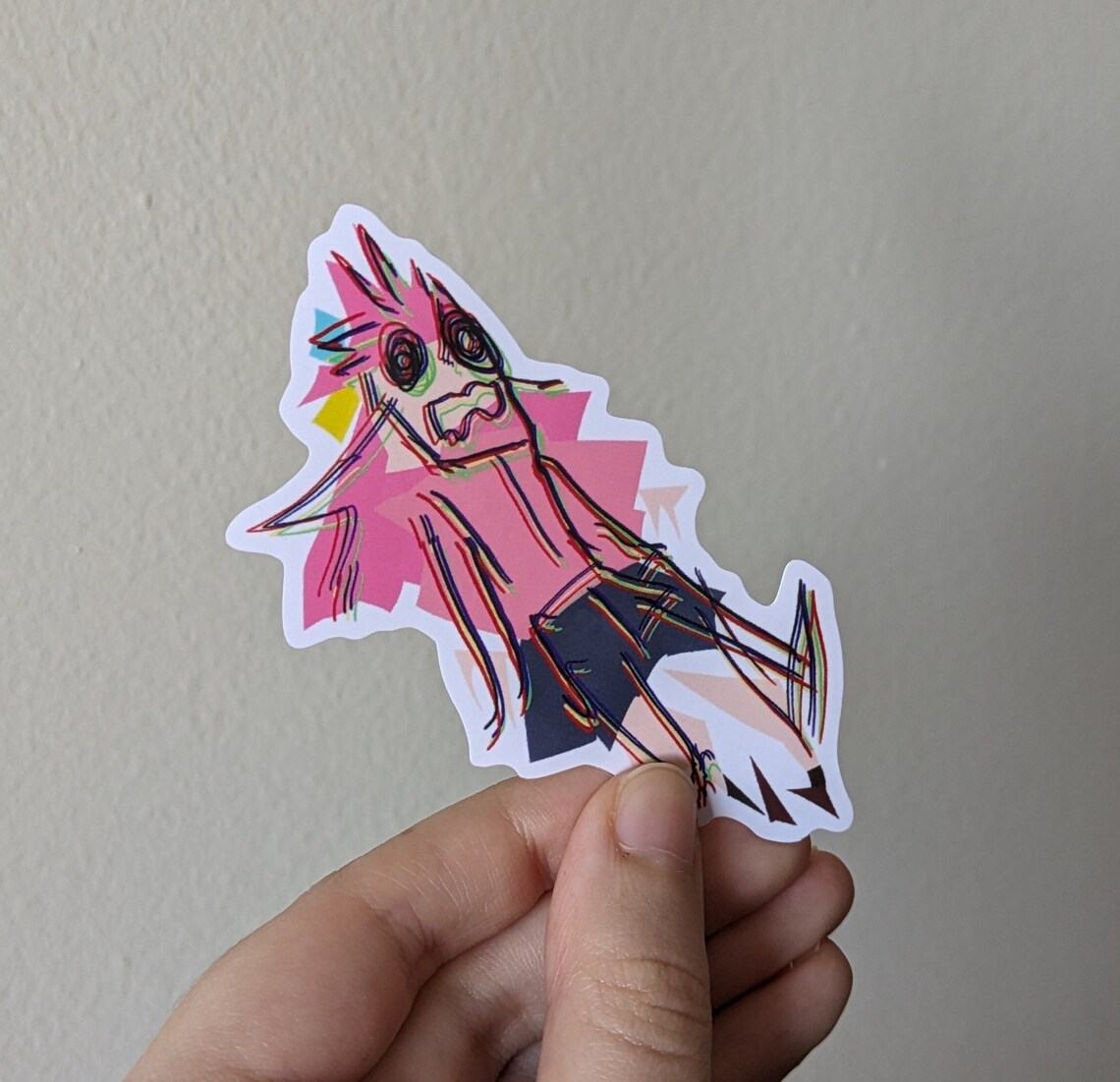 Bocchi 3.8 Sticker Bocchi the Rock Glossy Vinyl Sticker - Etsy