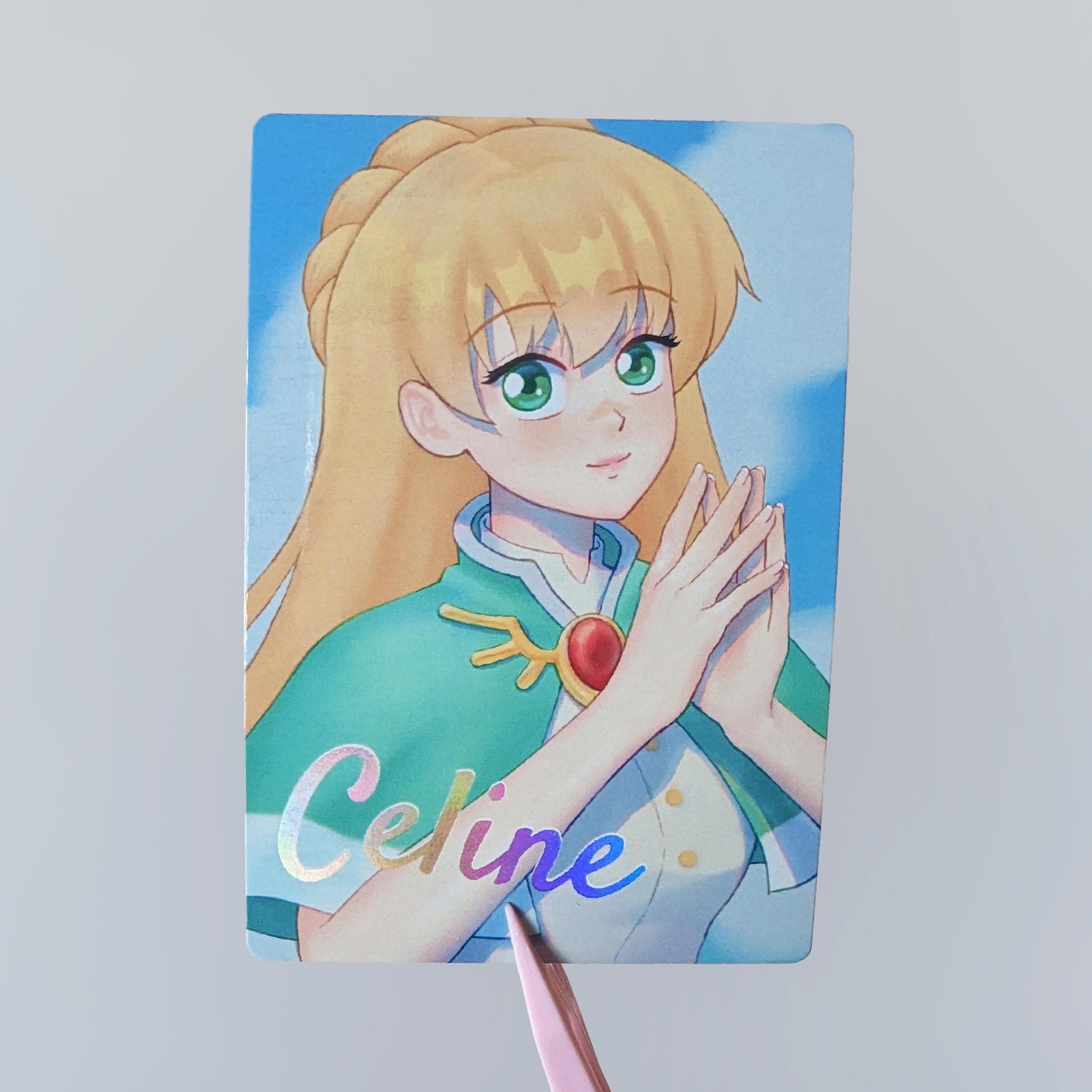 Fields of Mistria Photocards | Celine & March Holo Photo Cards - Etsy