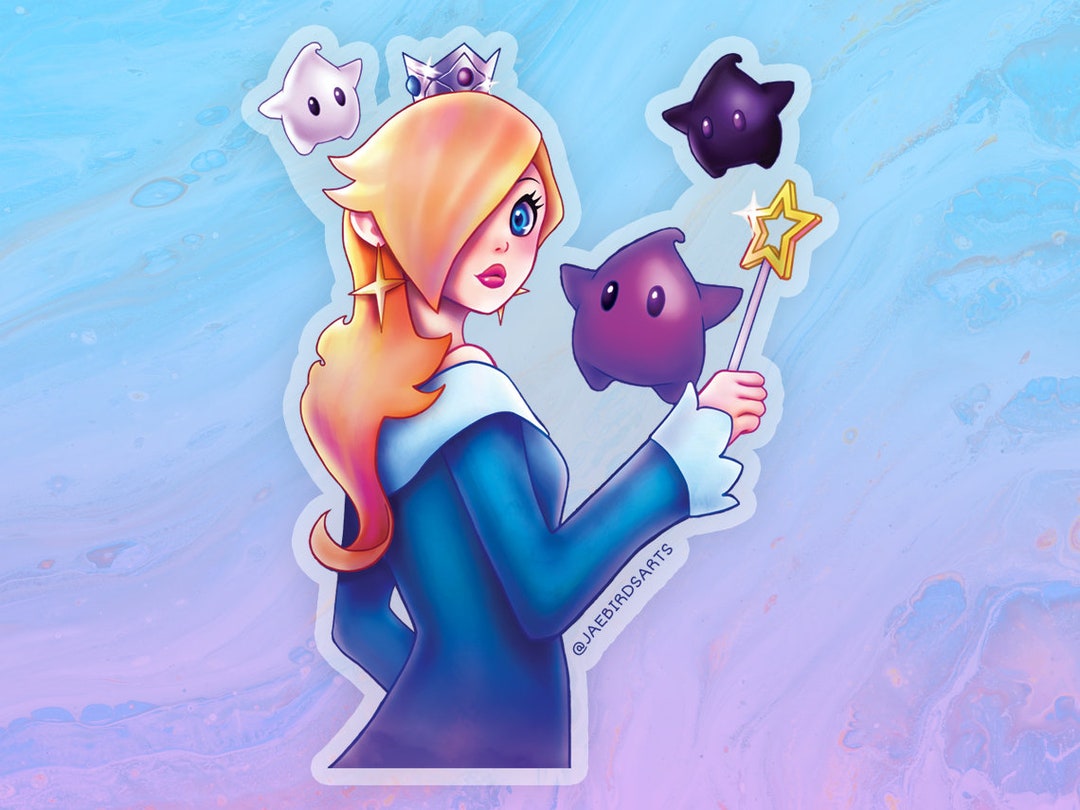 Space Ace Princess R.osalina 3 Sticker Glossy Clear Vinyl Sticker - Etsy