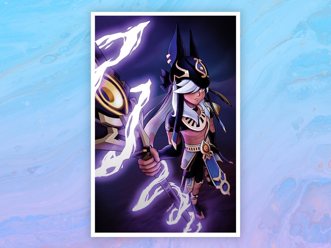 Cyno 4x6 Mini-print Genshin Impact - Etsy