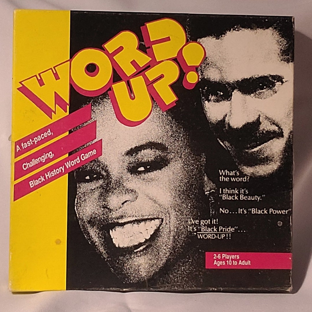 Word up ! A Black History Word Game - Etsy