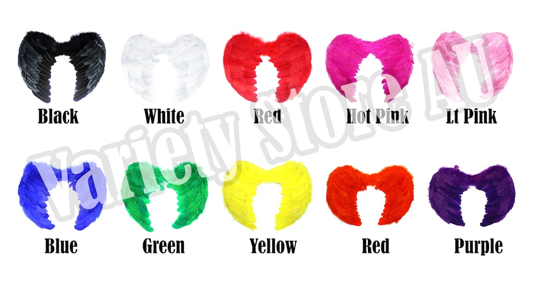 Costume Wings, Dress up Wings, Feather Wings, Halloween, Faux Feather ...