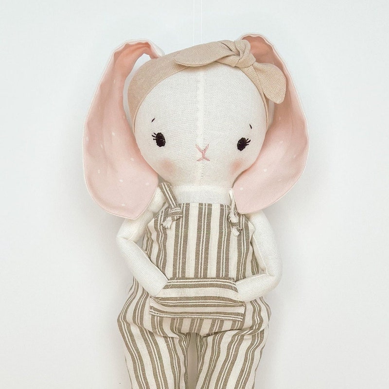 Linen Stuffed Animal - Etsy