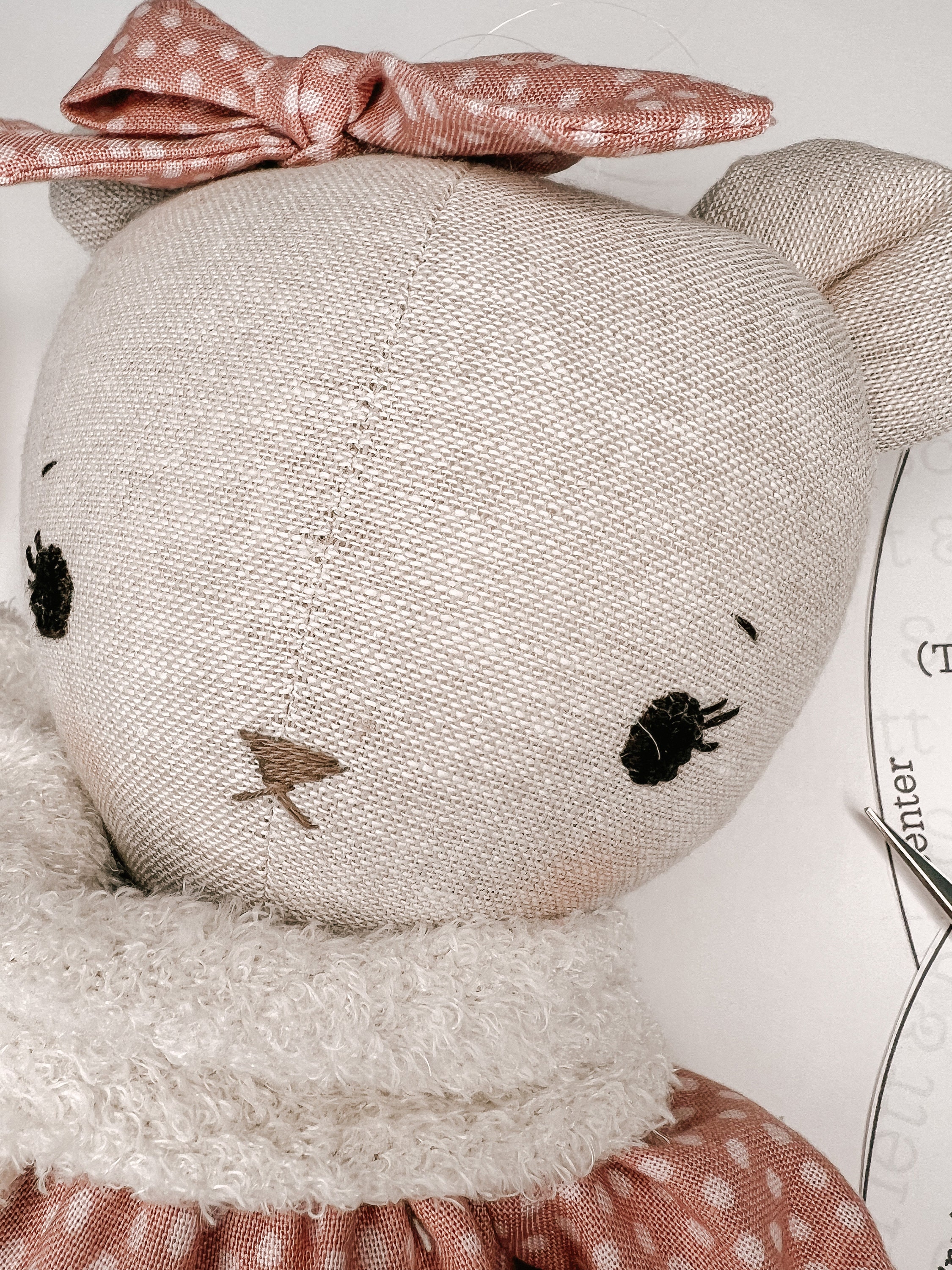 Bear Stuffed Animal Digital PDF Pattern & Instructions Includes ...