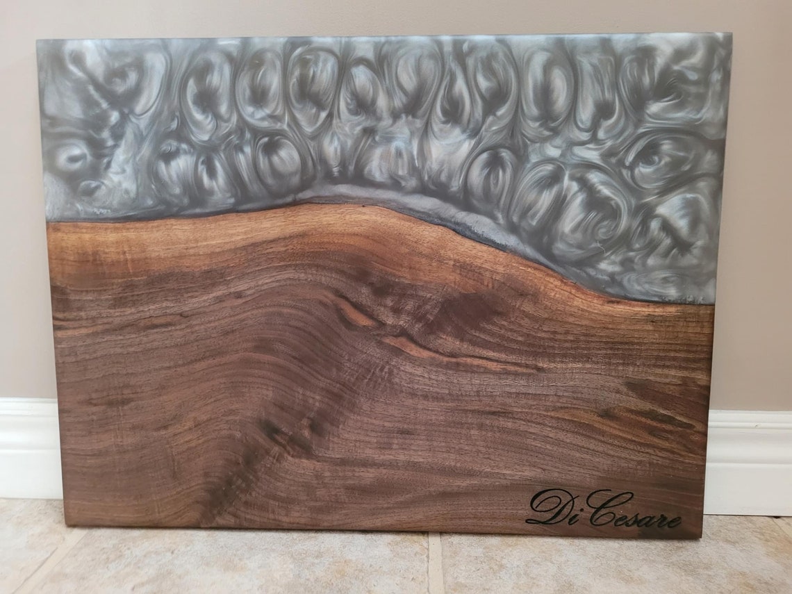 Custom Epoxy Charcuterie Boards - Etsy