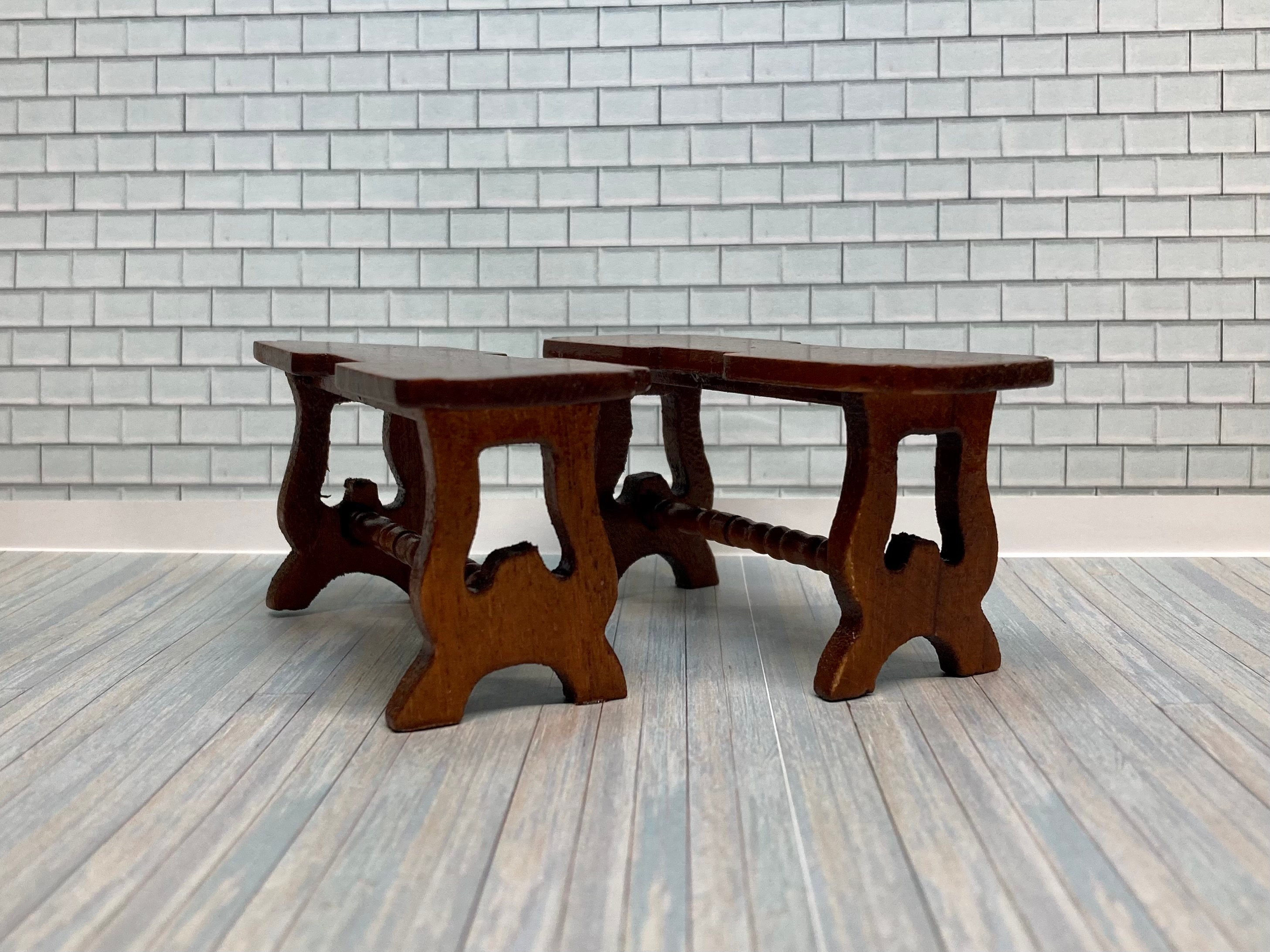 Miniature Tables or Benches - Etsy