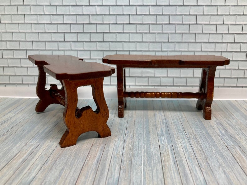 Miniature Tables or Benches - Etsy