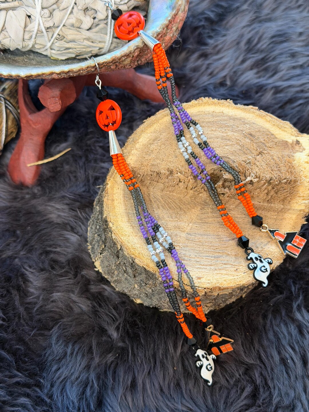 Native American Halloween Dangle Earrings - Etsy