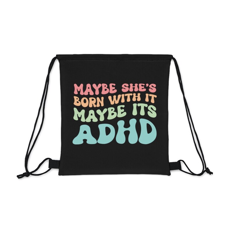 ADHD Drawstring Bag ADHD Gifts Neurodiversity - Etsy