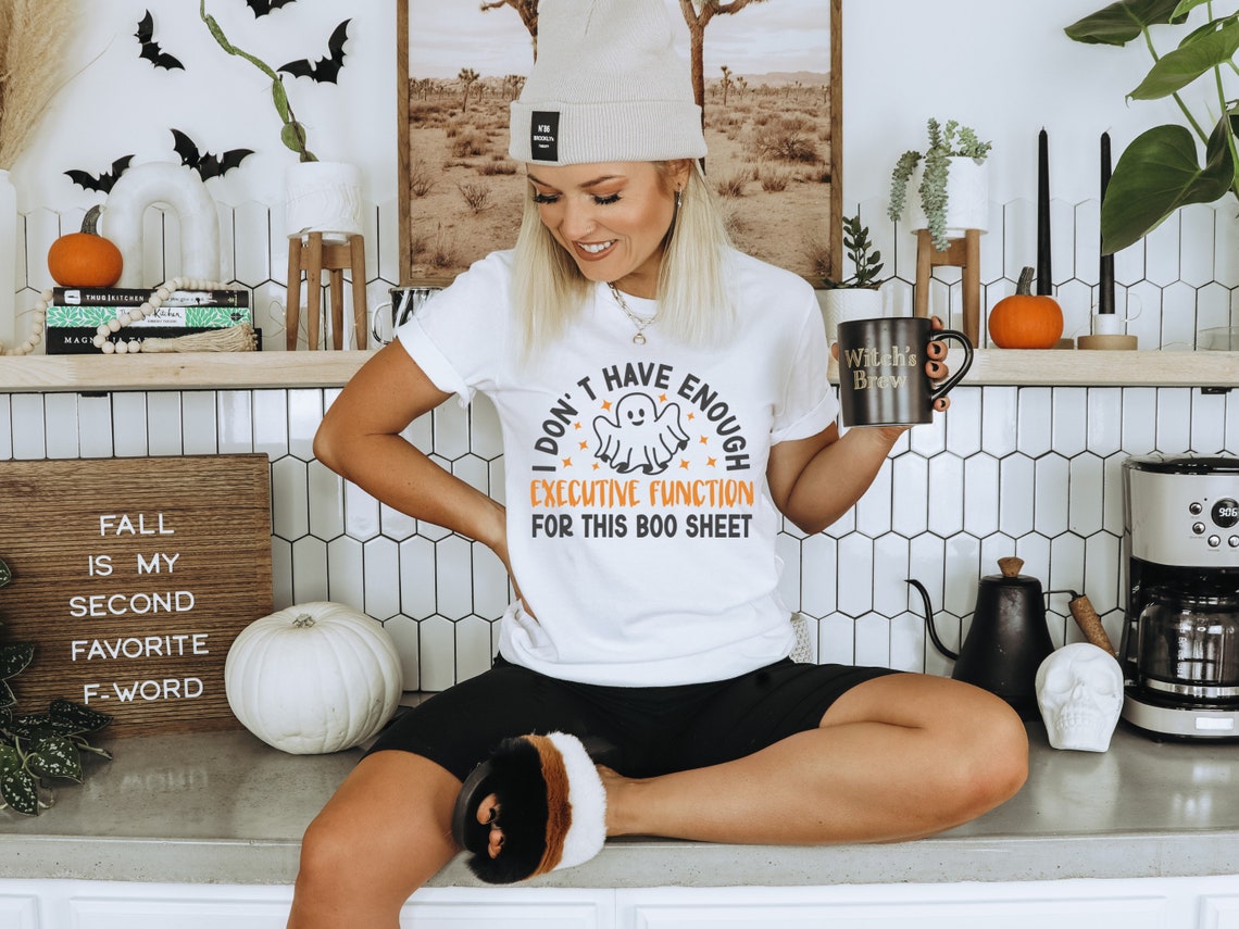 ADHD Halloween Shirt Executive Function for This BOO Sheet - Etsy