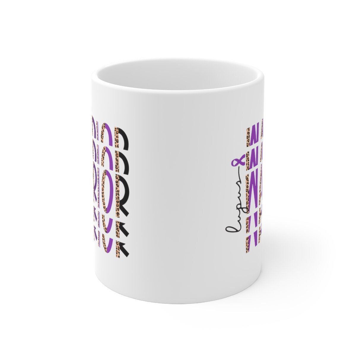 Lupus Warrior Mug 10oz Lupus Warrior Lupus Fighter Lupus - Etsy