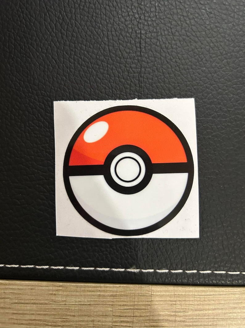 Pokeball Sticker - Etsy