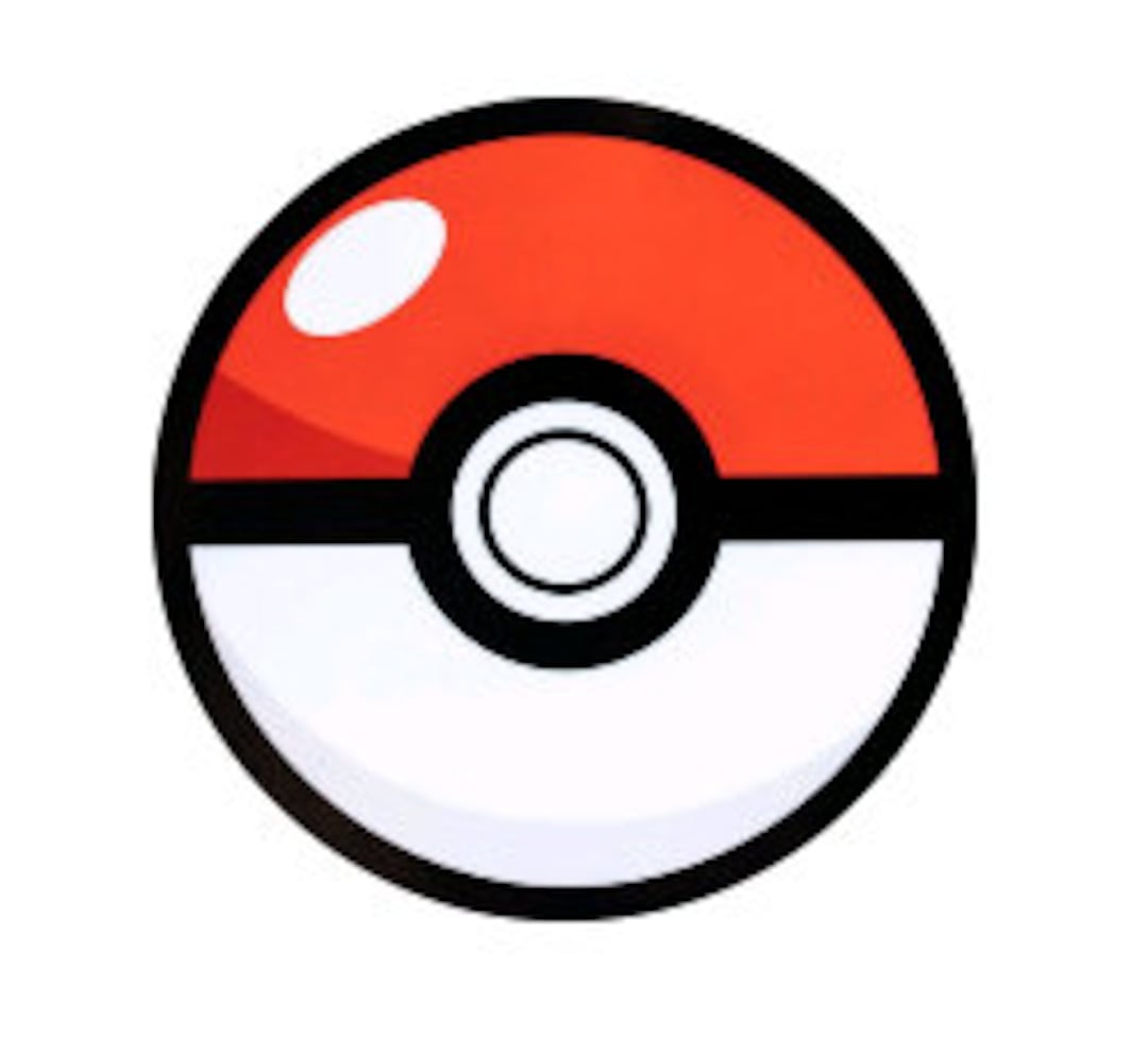 Pokeball Sticker - Etsy