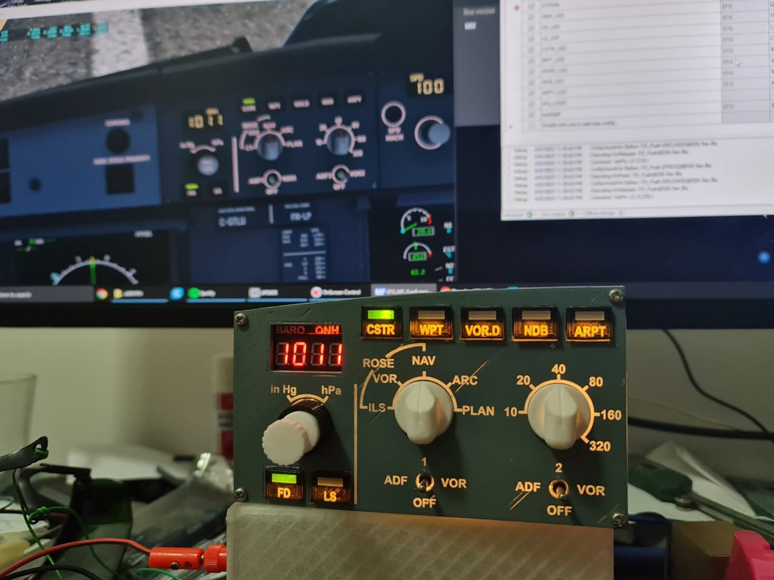 A320 EFIS 3D Gedrucktes Design - Etsy.de