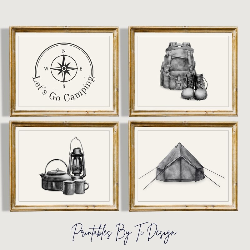 Lets Go Camping - Etsy