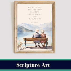 Psalm 118:24 Printable Scripture Wall Art This is the Day - Etsy