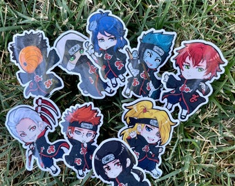 Akatsuki Sticker Pack - Etsy