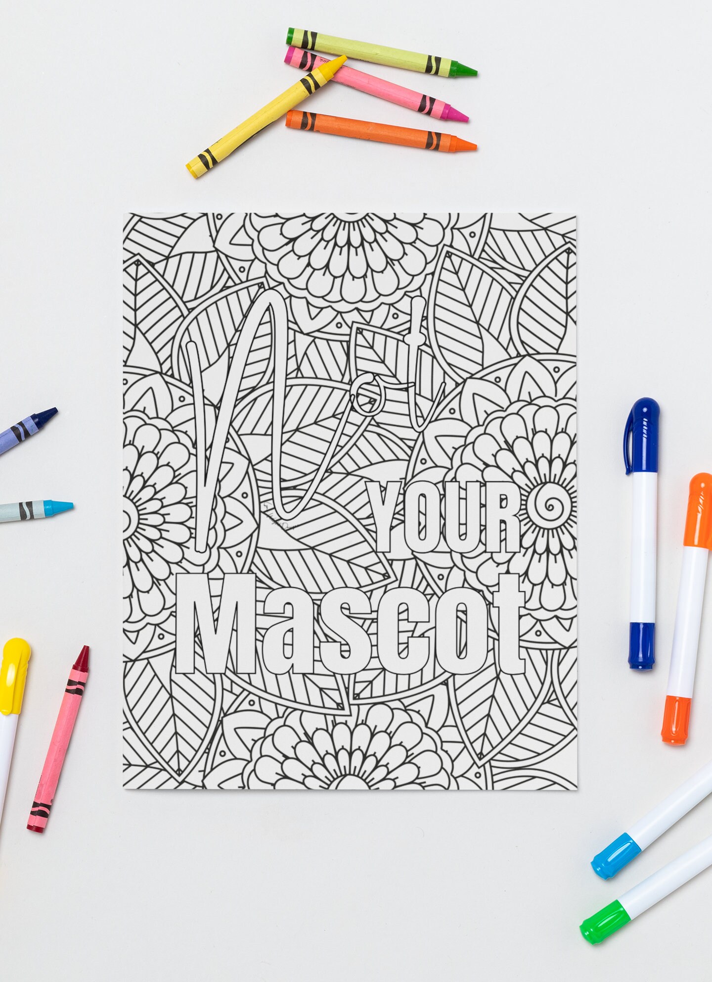 Indigenous Affirmations Coloring Pages, NDN Humor, Floral Mandalas ...