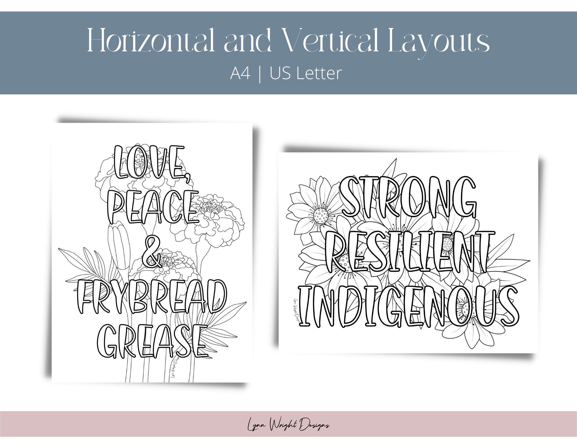 Native Woman Coloring Pages, 15 Floral Adult Coloring Pages for Women ...