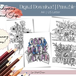 Native Woman Coloring Pages, 15 Floral Adult Coloring Pages for Women ...