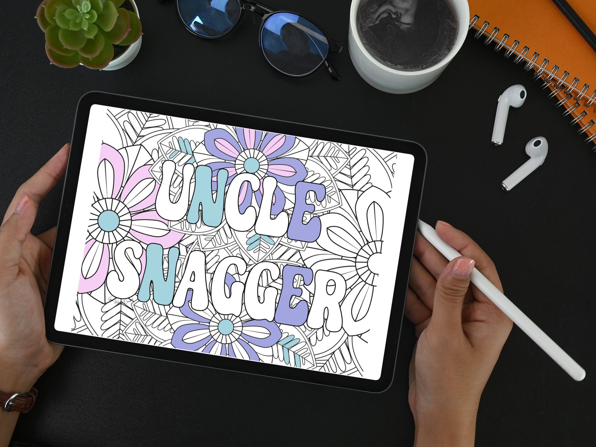 Native Auntie Coloring Pages, 15 Indigenous Geometric Floral Coloring ...