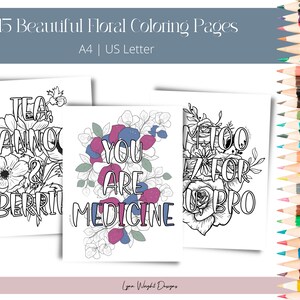 Native Woman Coloring Pages, 15 Floral Adult Coloring Pages for Women ...