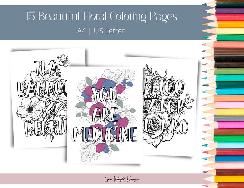 Native Woman Coloring Pages, 15 Floral Adult Coloring Pages for Women ...
