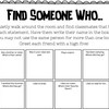 Find Someone Who...getting to Know You Activity - Etsy