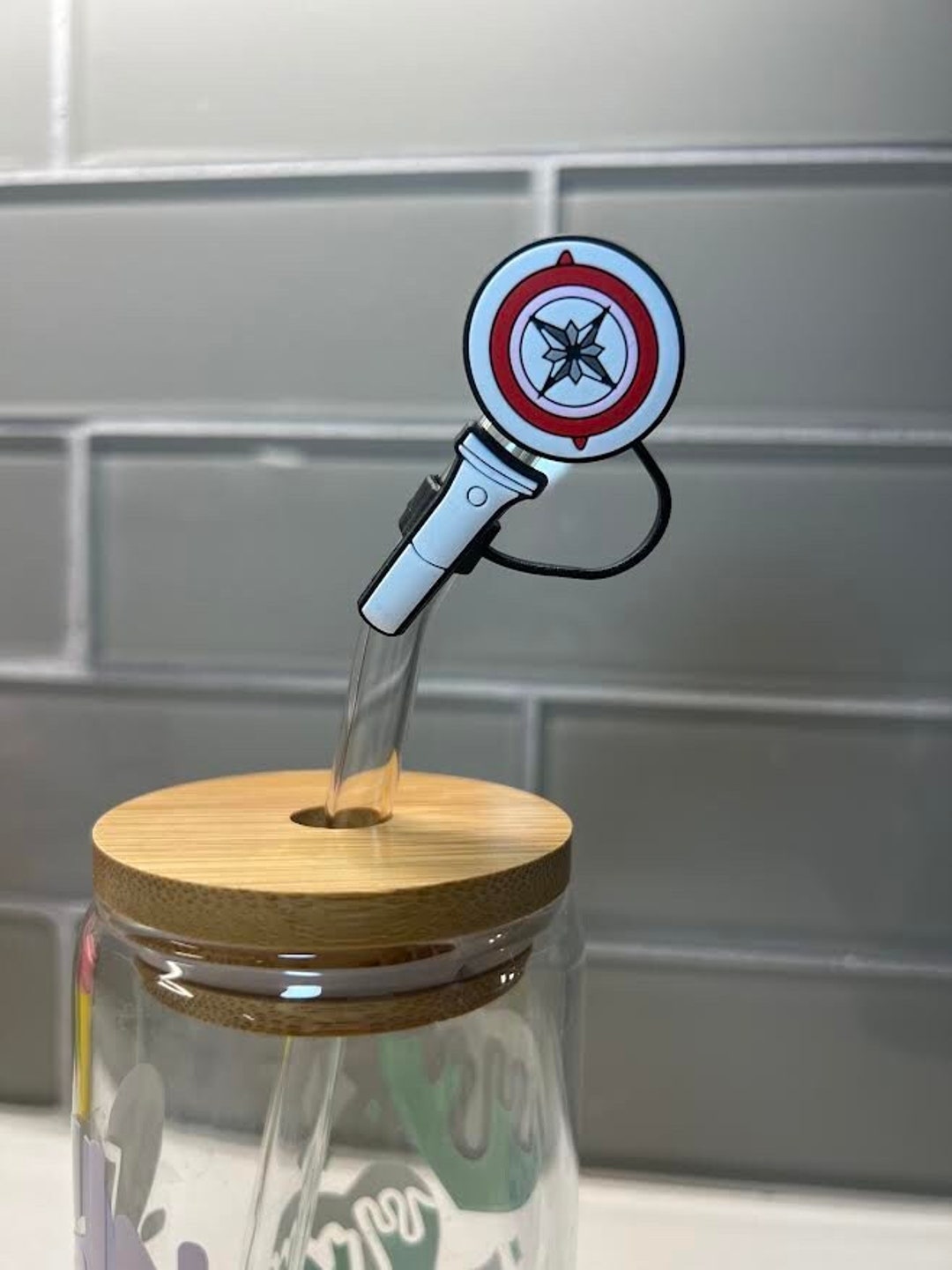 Kpop Light Stick Straw Toppers - Etsy