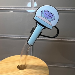 Kpop Light Stick Straw Toppers - Etsy