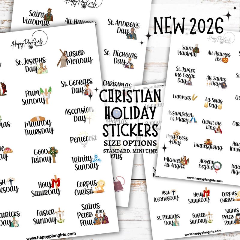 Religious Sticker - Etsy