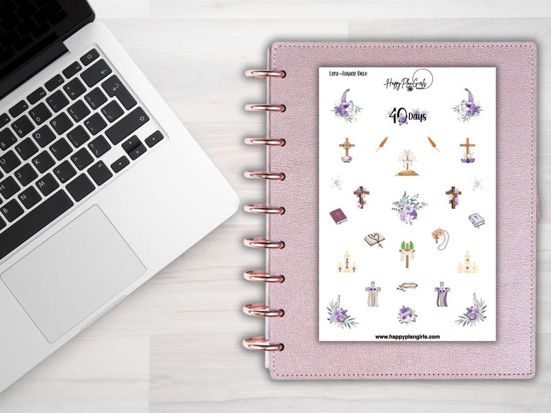 2026 Christian Lent Easter Decorative Stickers | Bible Journaling Deco ...
