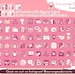 Pink Cute Animal App Icon Pack Kawaii Cozy Phone Tablet Icon App Theme ...